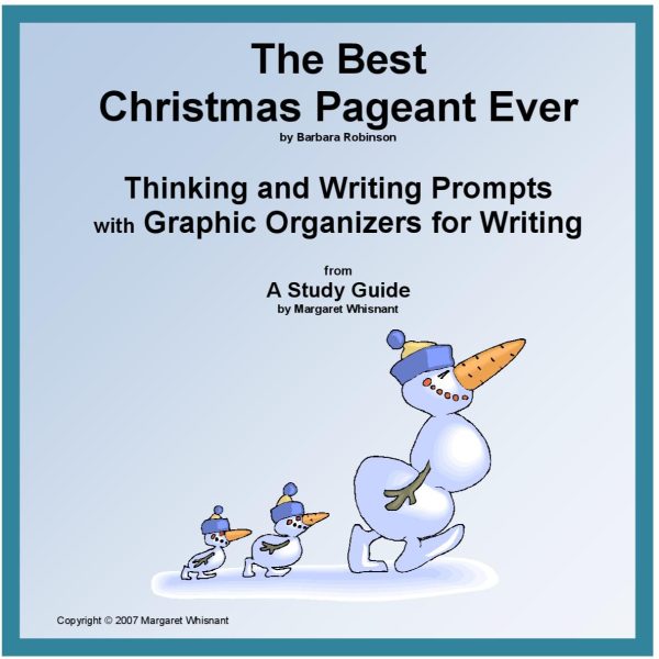 The Best Christmas Pageant Ever Questions/Thinking Writing