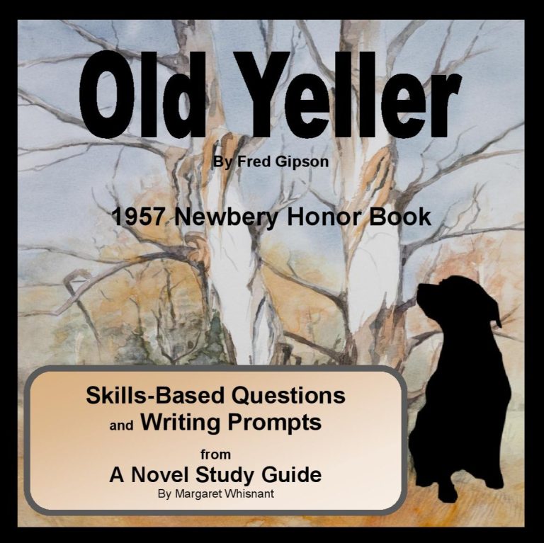 Old Yeller Skills-Based Questions and Writing Prompts